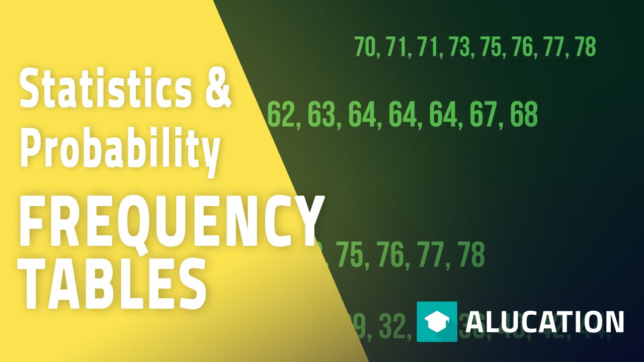 Frequency Tables | Statistics | Maths | FuseSchool – alugha