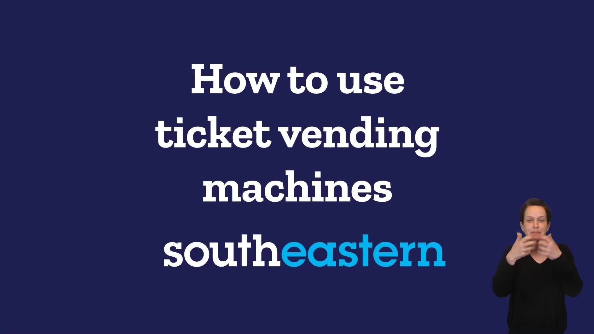 How to Use Southeastern Ticket Vending Machines Easily – alugha