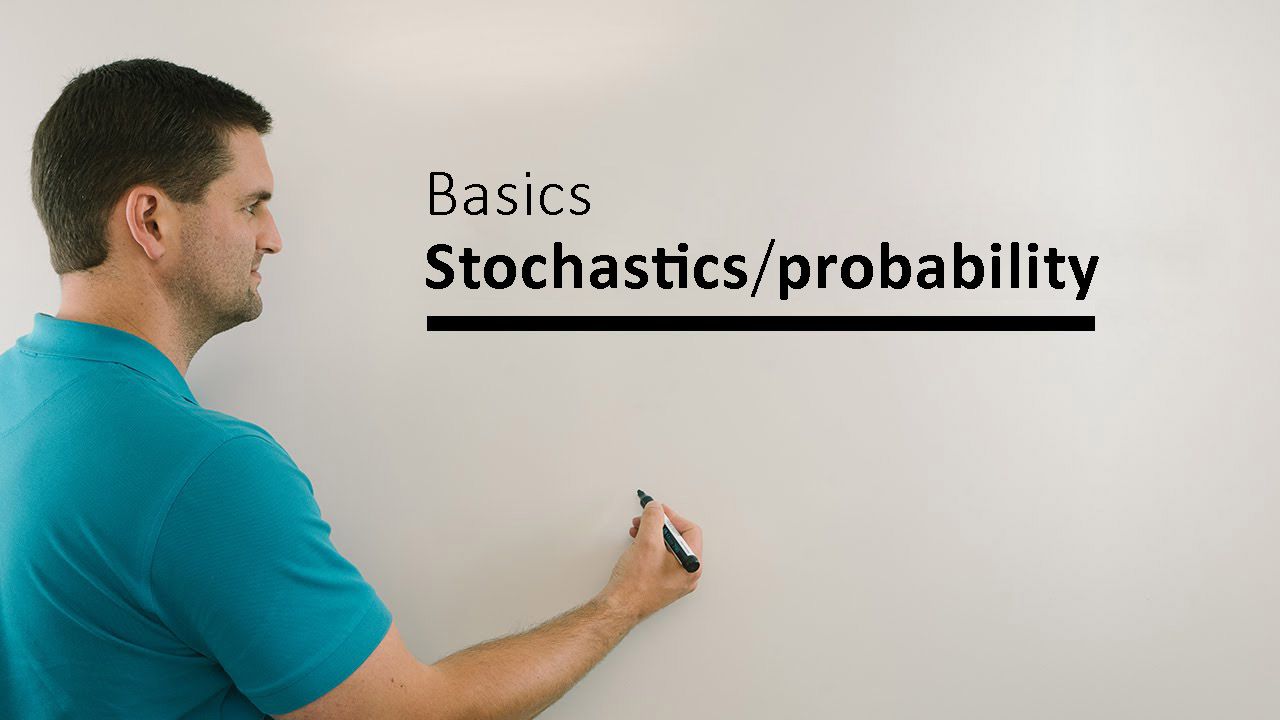 Stochastics basics, probability, online tutoring | Math by Daniel Jung ...