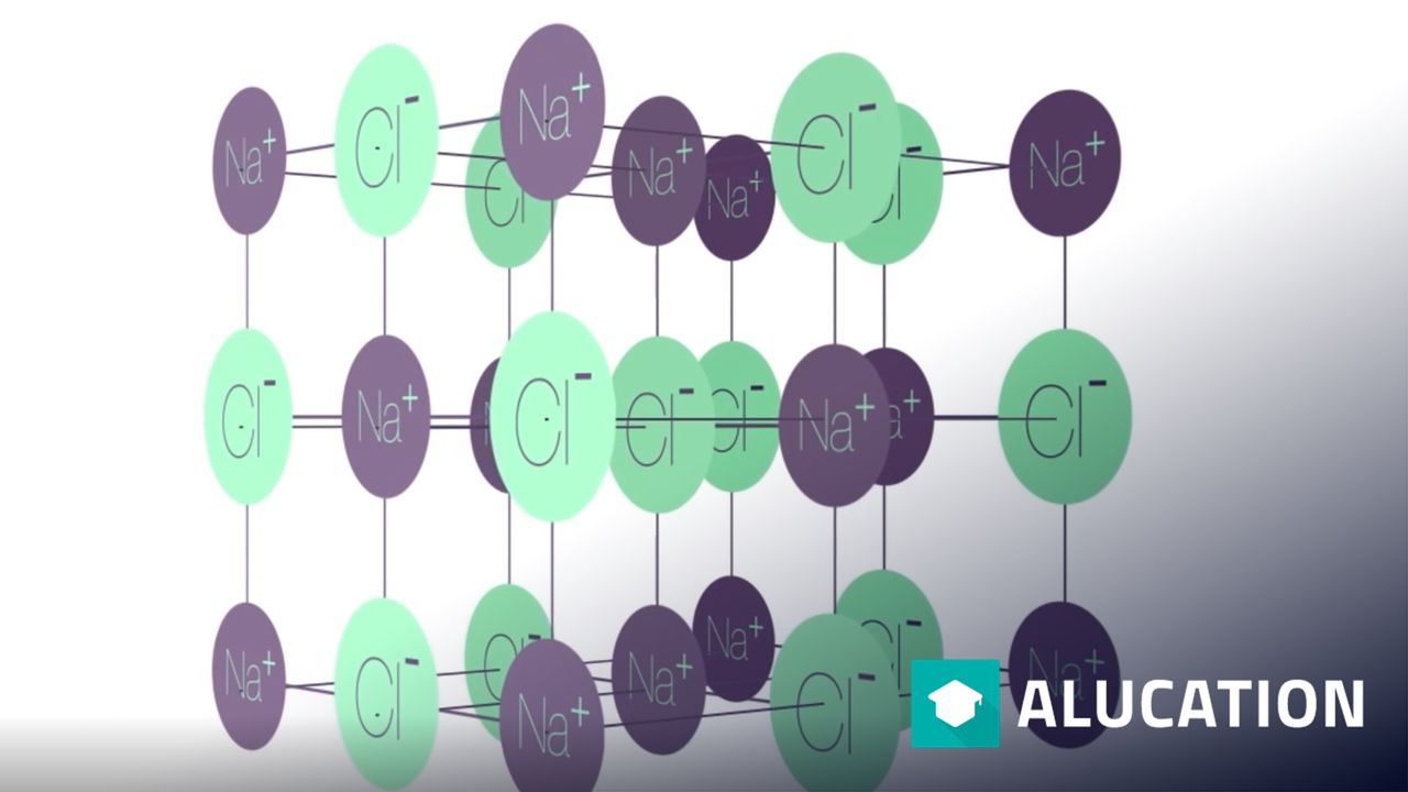 Estructuras o redes gigantes iónicas | Propiedades de la Materia ...