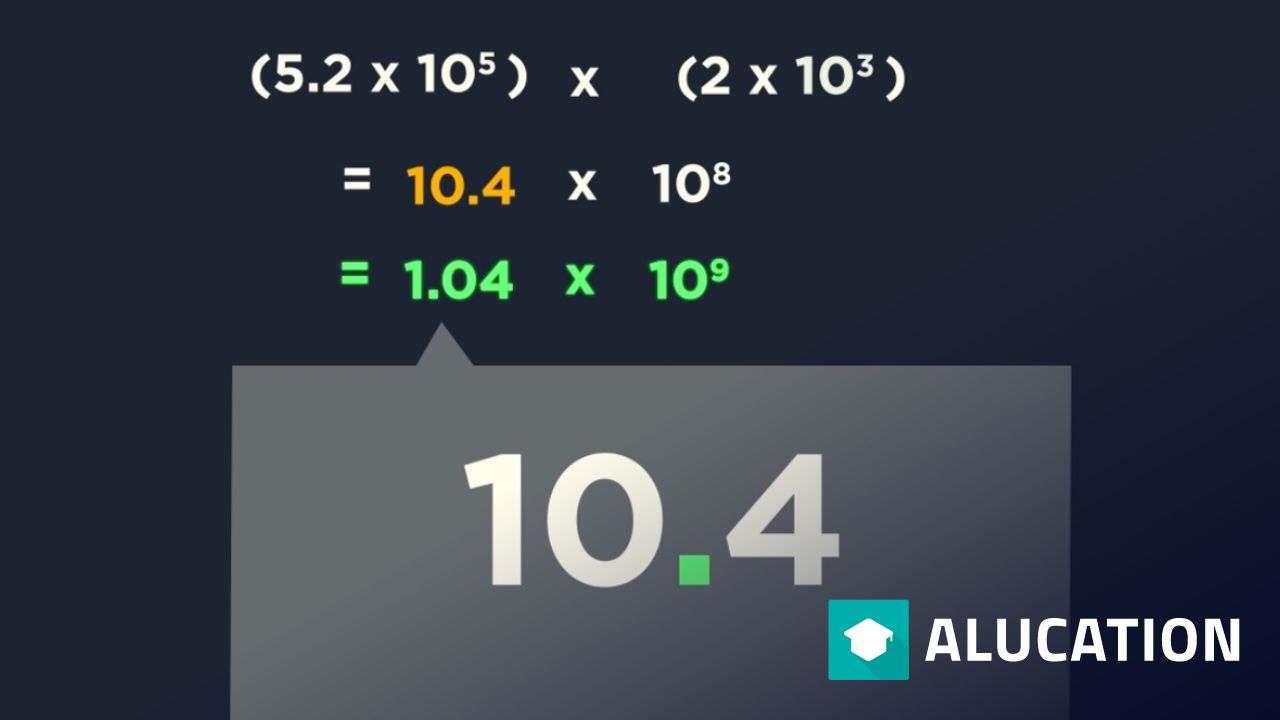 Standard Form Calculations Number Maths FuseSchool Alugha