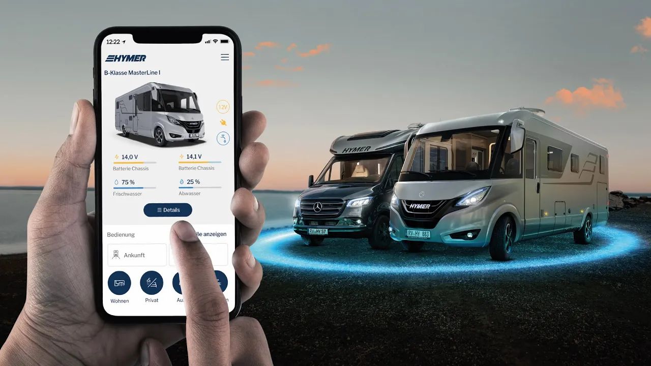 HYMER Connect App: The first smart ecosystem for the connected ...