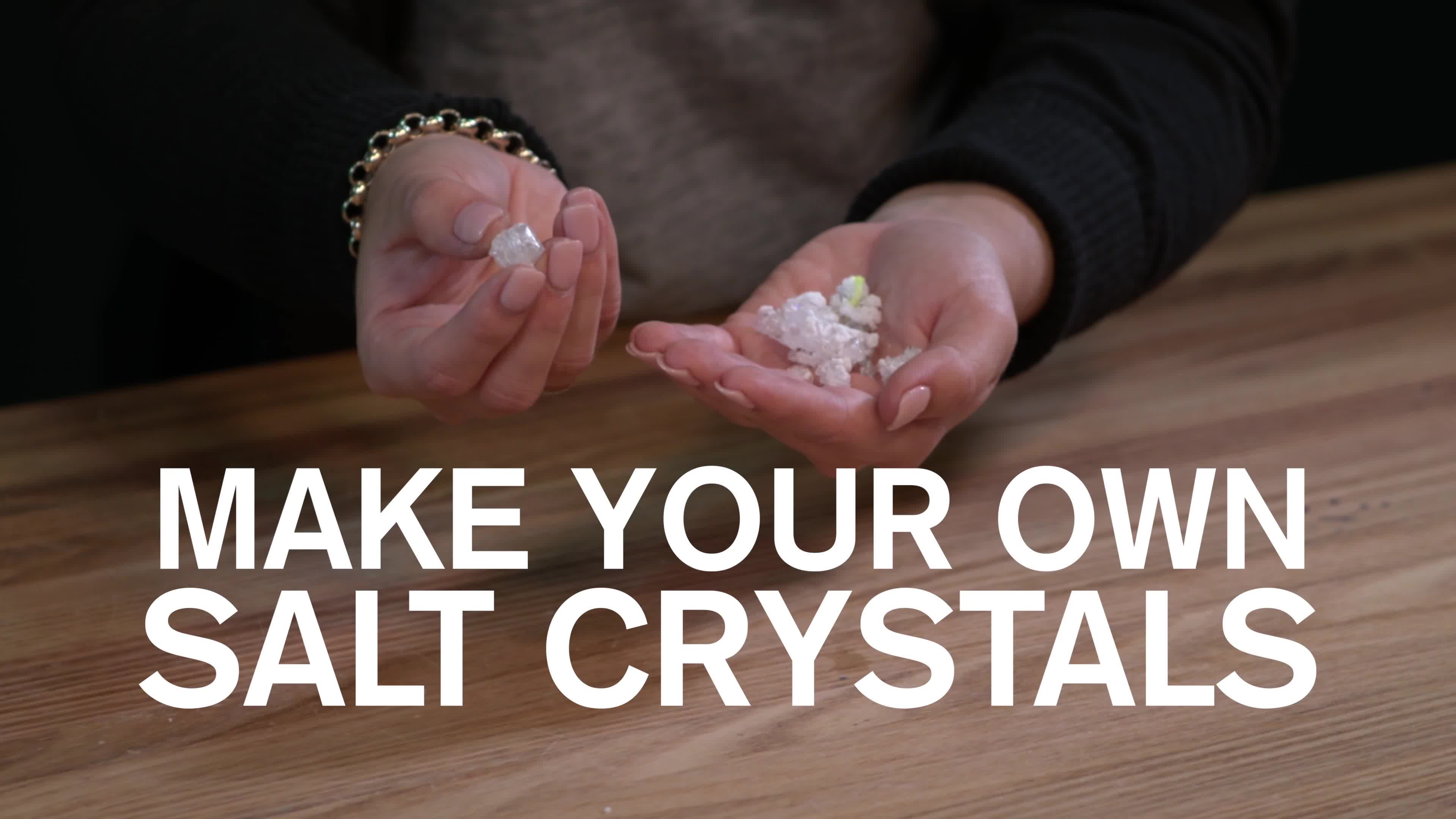How to make SALT CRYSTALS – alucation