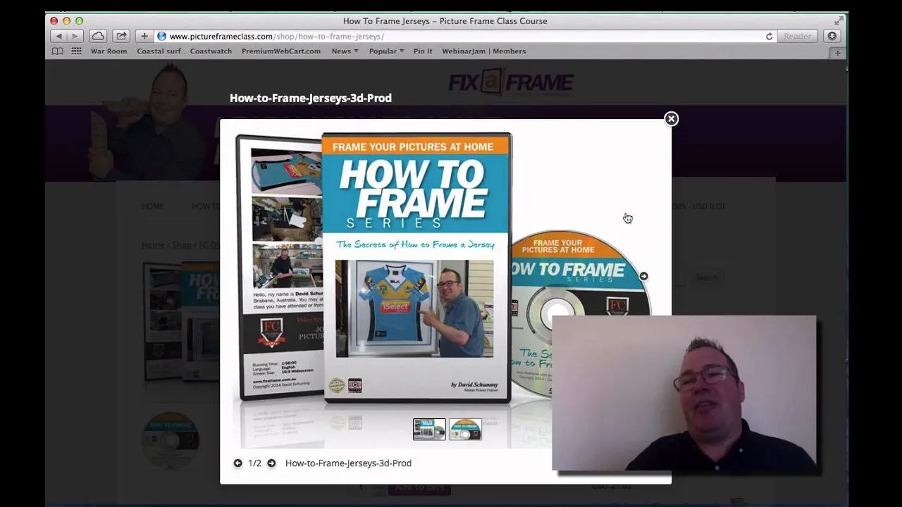 Picture Framing Courses DVD How To Frame Series – alugha