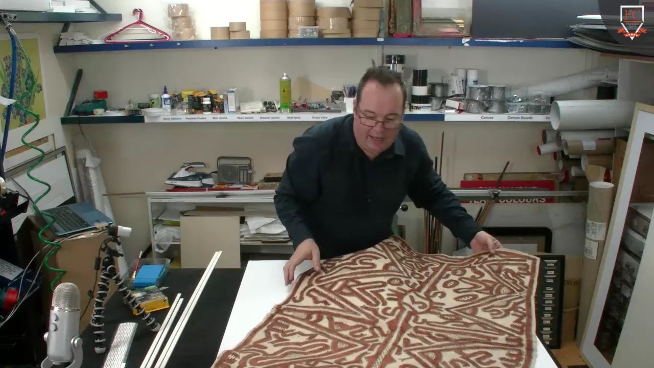 How to Frame Tapa Cloth Trailer – alugha