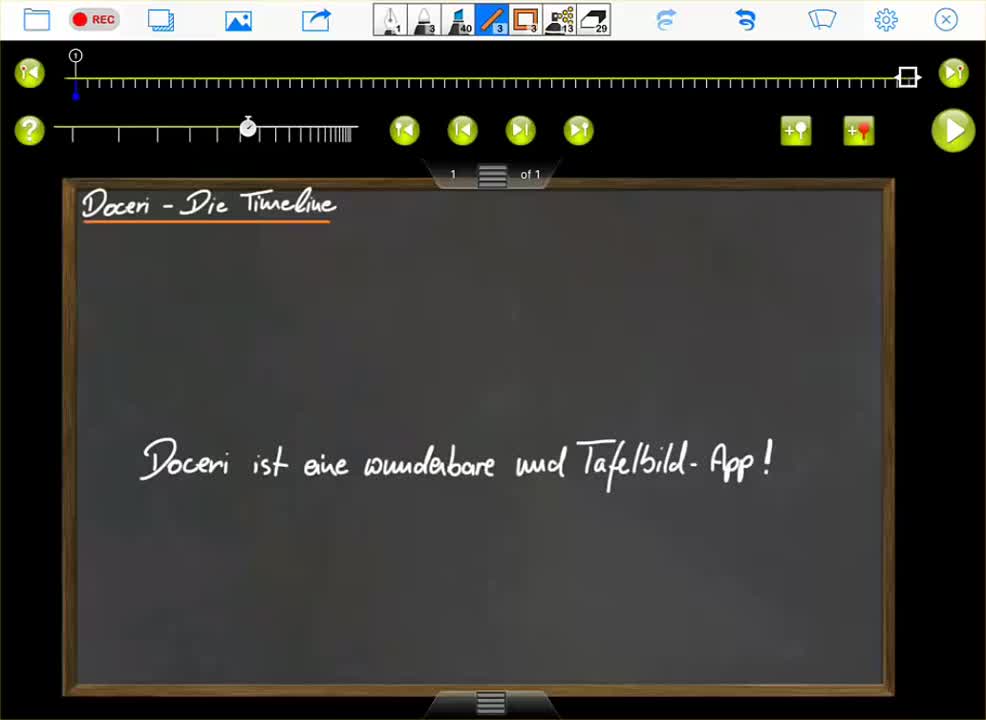 Doceri the Timeline – alugha