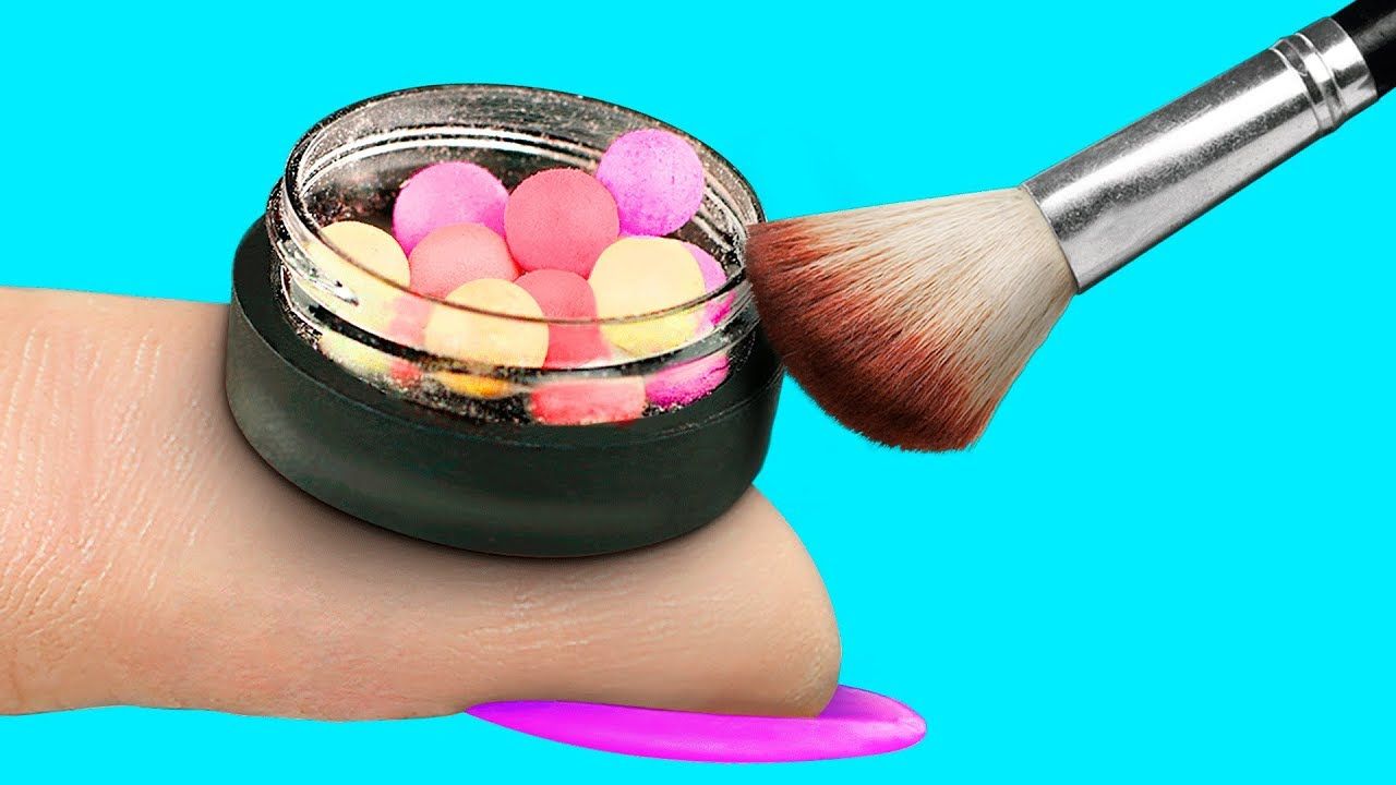 9 DIY Weird Makeup Ideas / Miniature And Giant Makeup – alugha