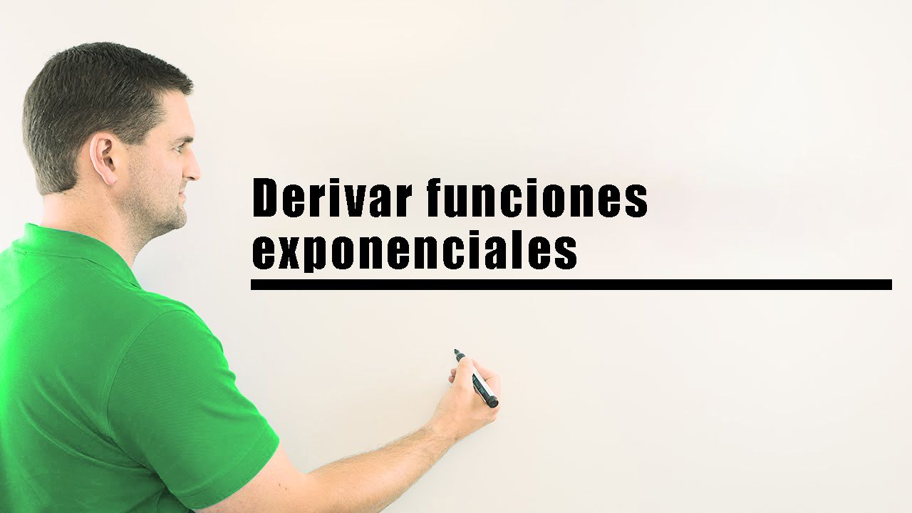 Derivar funciones exponenciales, derivada, visión general | Mathe by ...